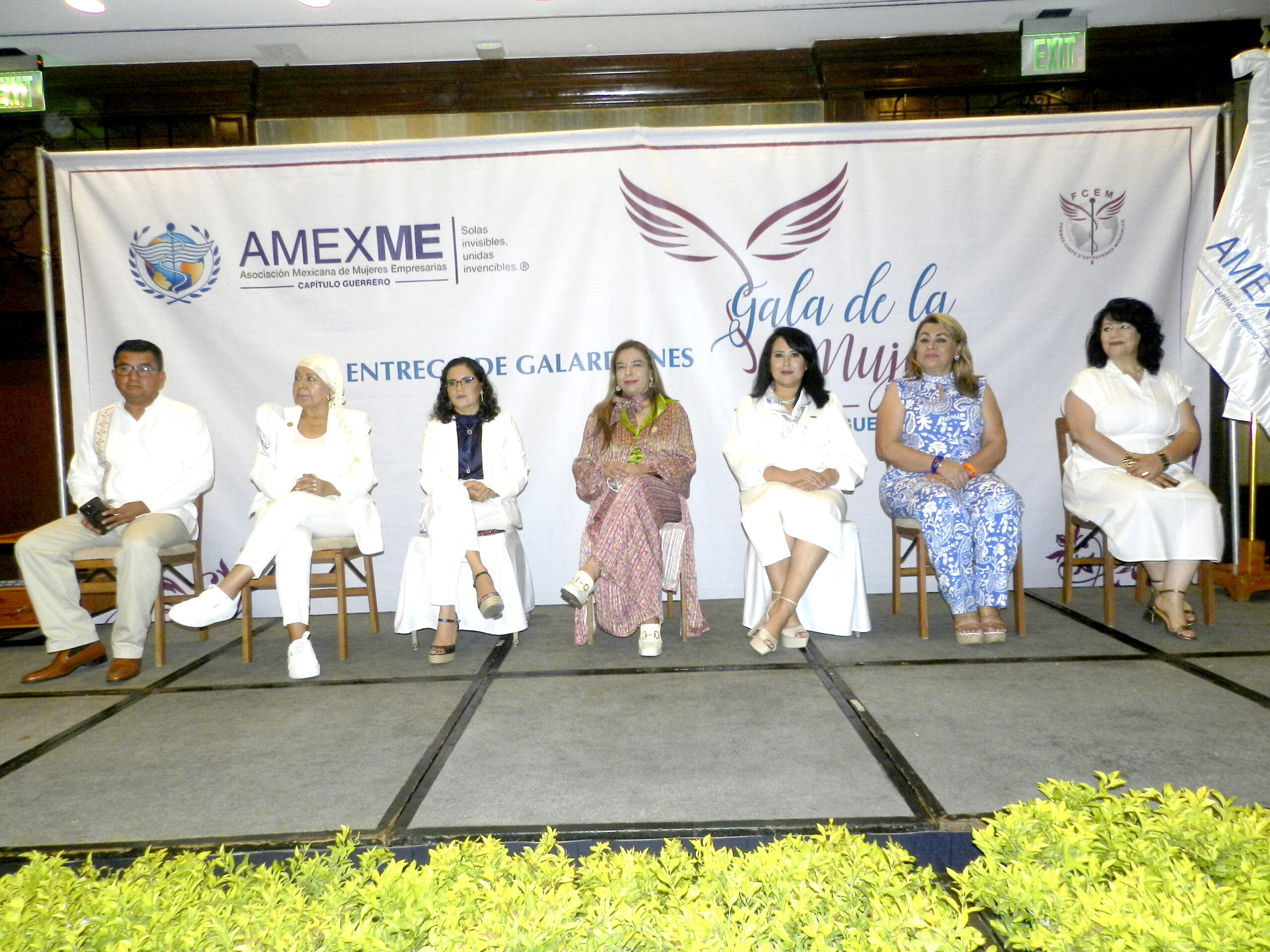 Exitosa Gala de la Mujer Realiza AMEXME Guerrero