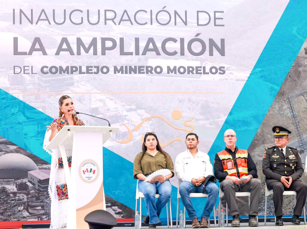 Evelyn Salgado inaugura la ampliación del Complejo Minero Morelos y ...